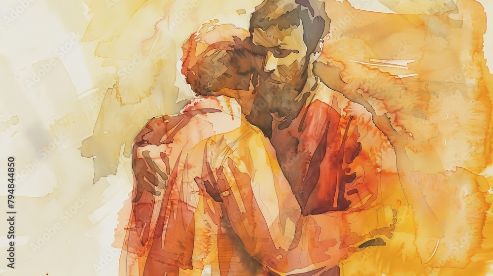 The parable of the prodigal son, rendered in forgiving and warm ...