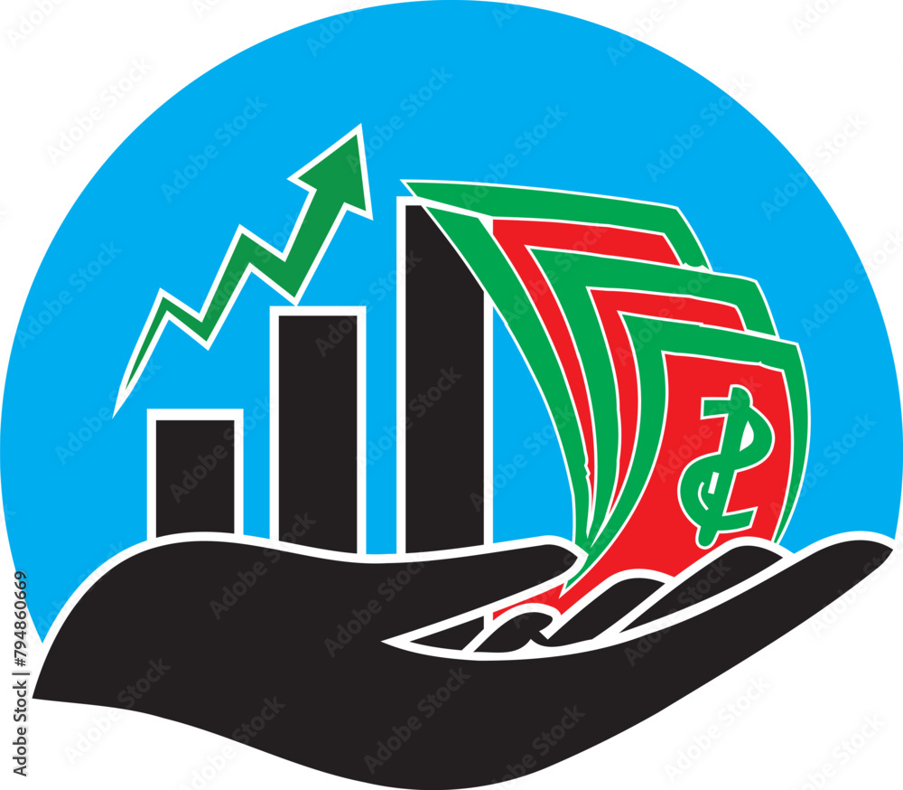 finance logo, stock market logo, market logo, financial logo ...