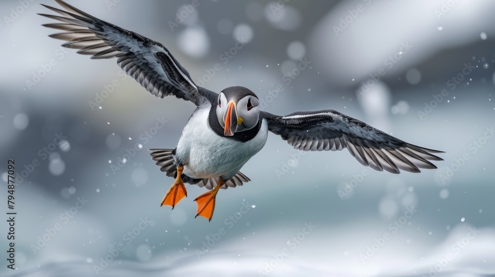atlantic puffin Symbols of the North Atlantic Ocean Capturing images in ...
