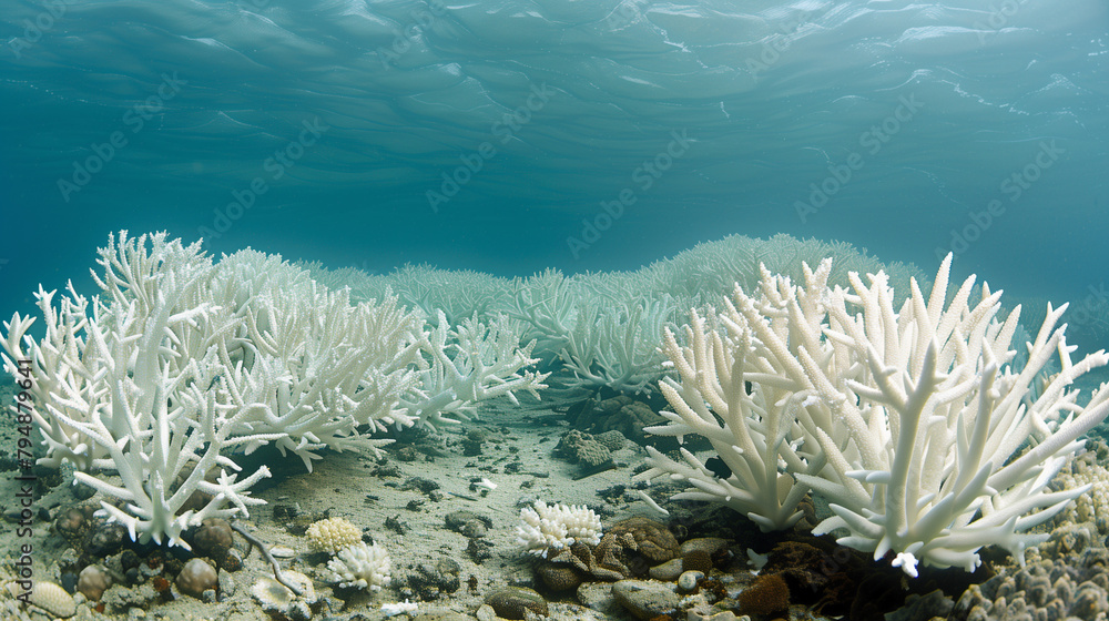 Coral Bleaching on the Great Barrier Reef, Coral bleaching climate ...