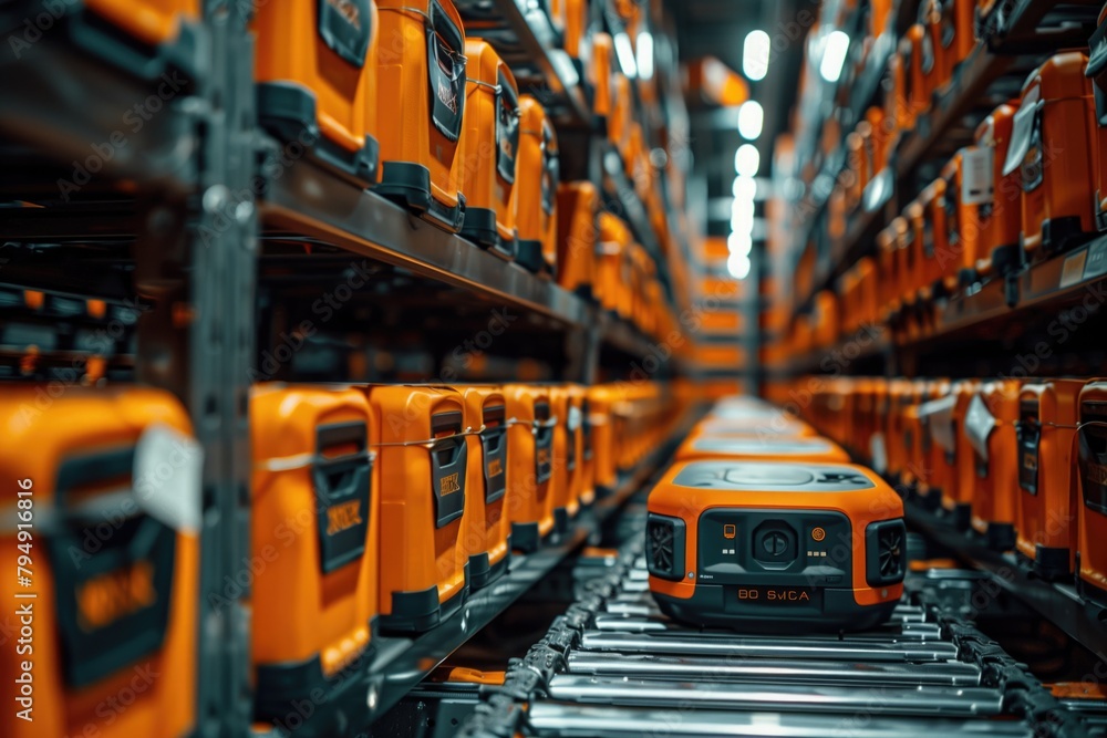 Robotic picking systems in action, with AI-guided robots swiftly ...