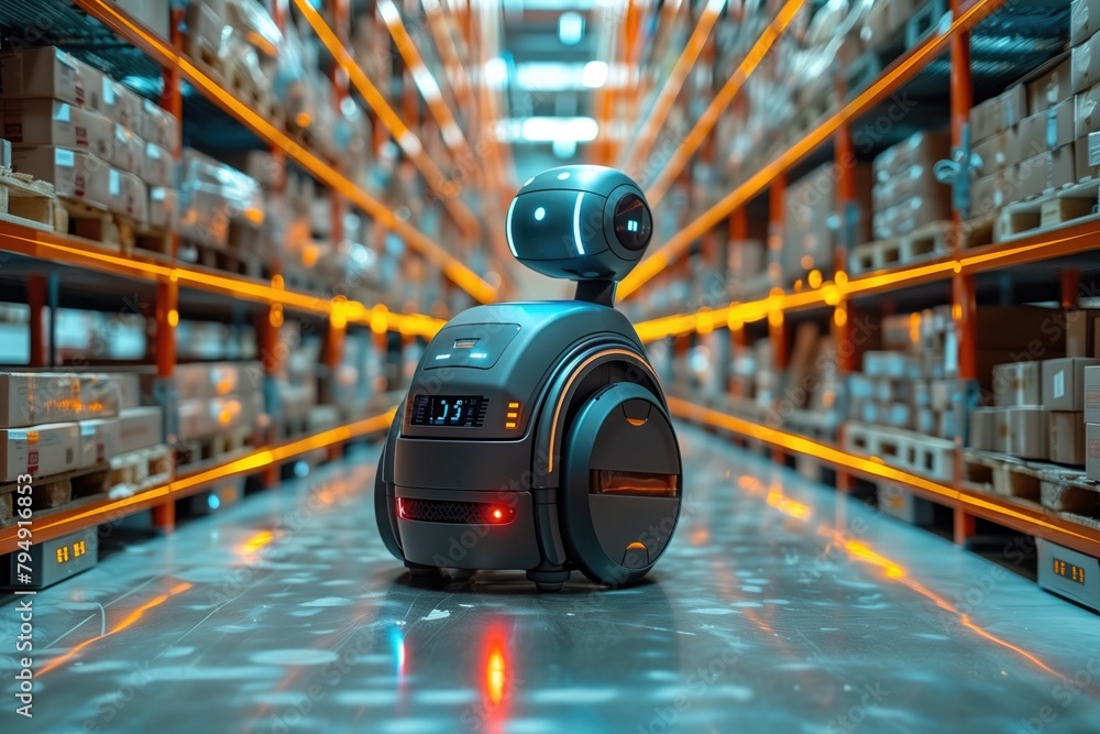 Robotic picking systems in action, with AI-guided robots swiftly ...