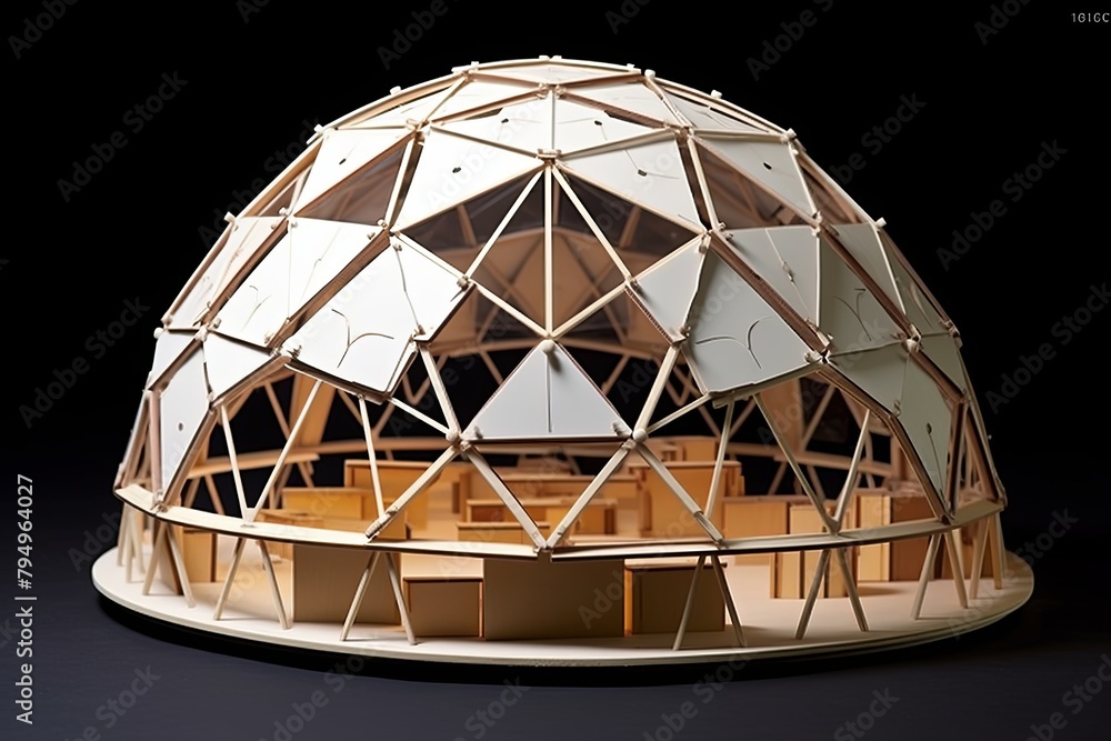Geodesic Dome Architectural Models: Educational Dome Project Kits for ...