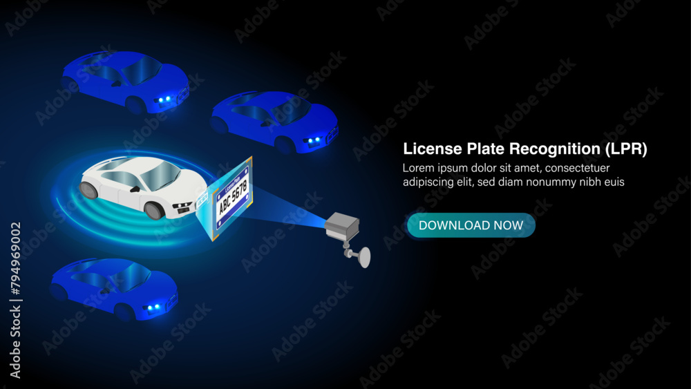 Smart LPR Camera Solutions Landing Page: Automated License Plate ...