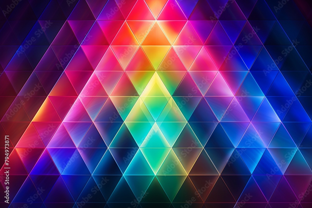 Prism Light Spectrum Backgrounds: Chromatic Light Art Wonderland Stock ...