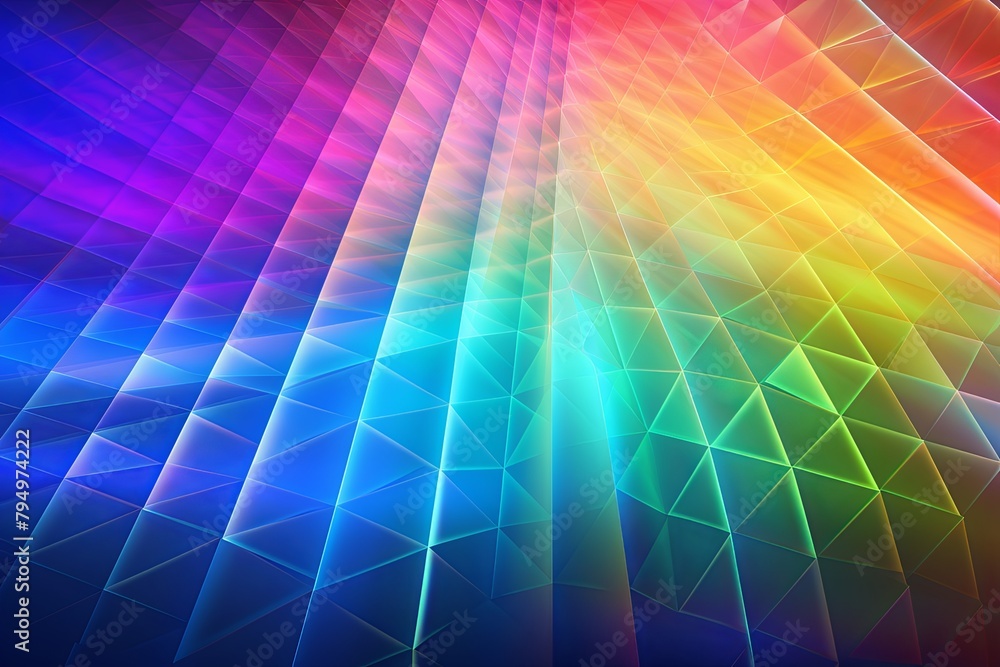 Prism Light Spectrum Backgrounds: Mesmerizing Optical Spectral Visuals ...