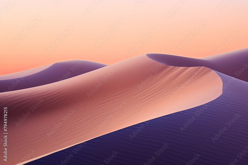 Sahara Sand Dune Gradients: Desert Twilight Shades in Mesmerizing ...