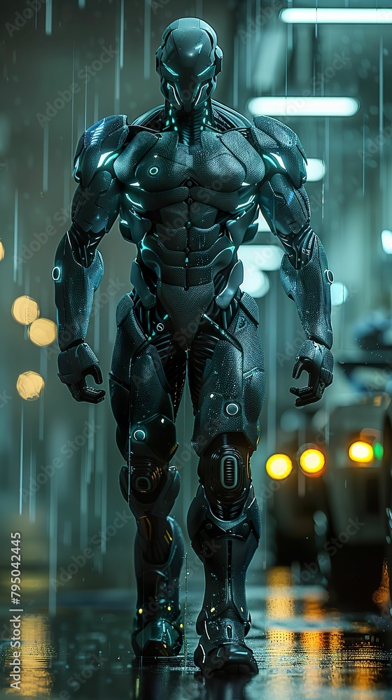 Bioengineered Super Soldier, Dermaskin Suit, Enhanced with AI, Emerging ...