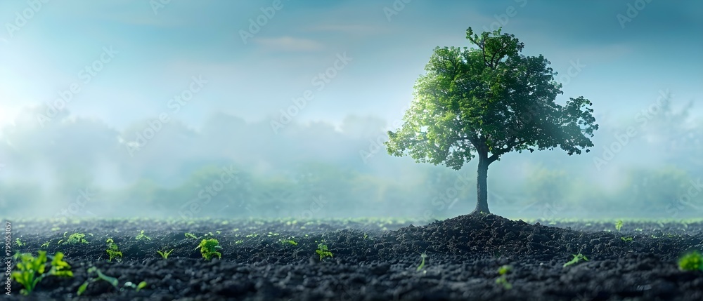 Planting trees helps offset carbon emissions and restore oxygen levels ...