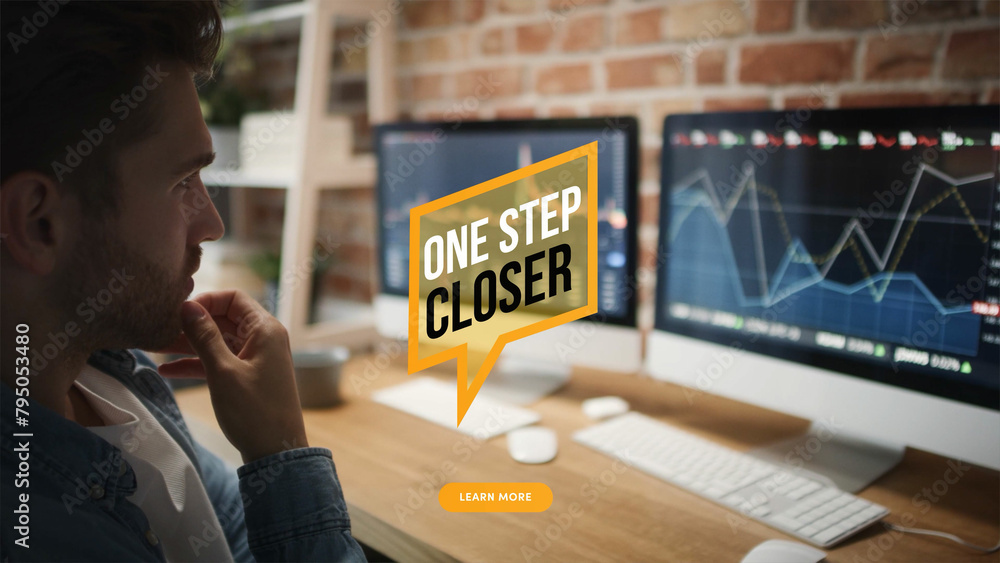 Broad Impact Titles | 5 Different Resolutions with Control Panels Stock ...