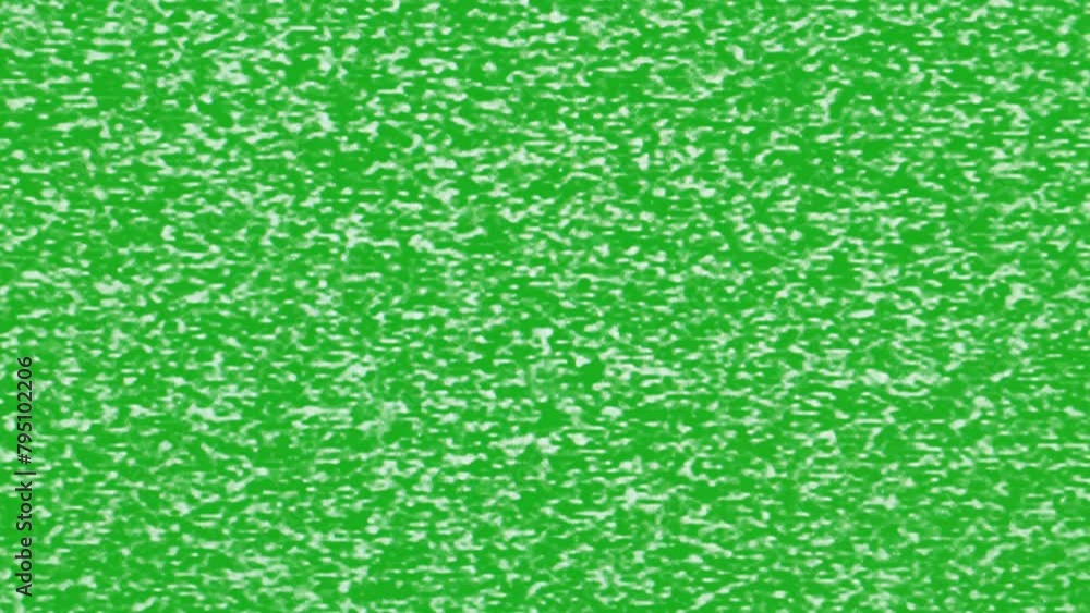 TV Static Noise Distortion Effect. Dynamic VHS Texture. Bad Television ...