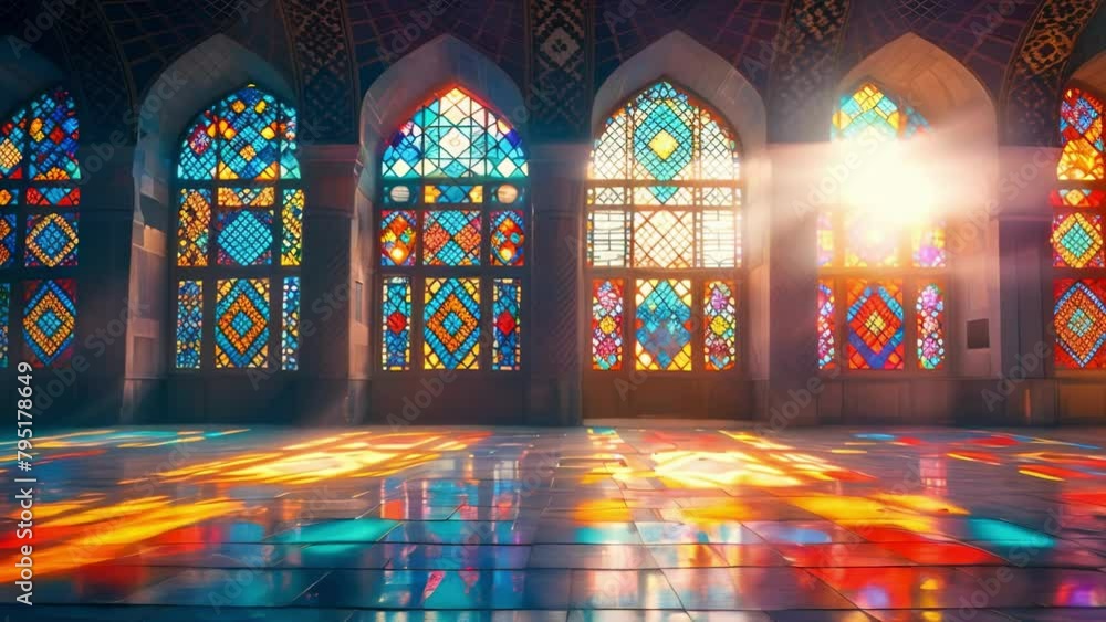 An impressive showcase of vibrant and detailed stained glass windows ...