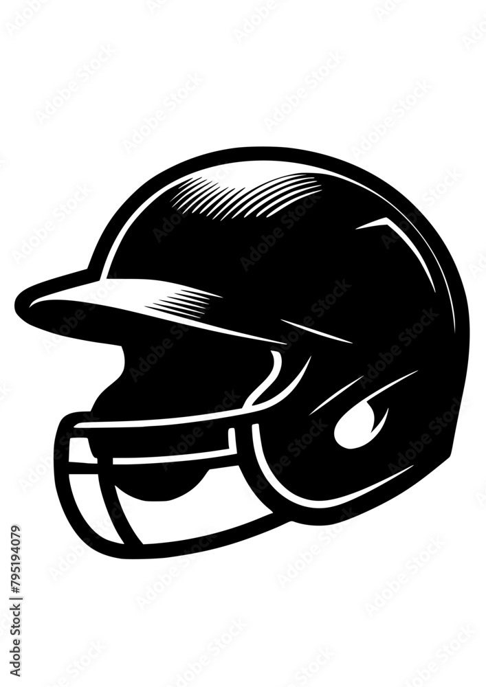 Baseball equipment SVG, Baseball bat SVG, Baseball helmet SVG, Baseball ...