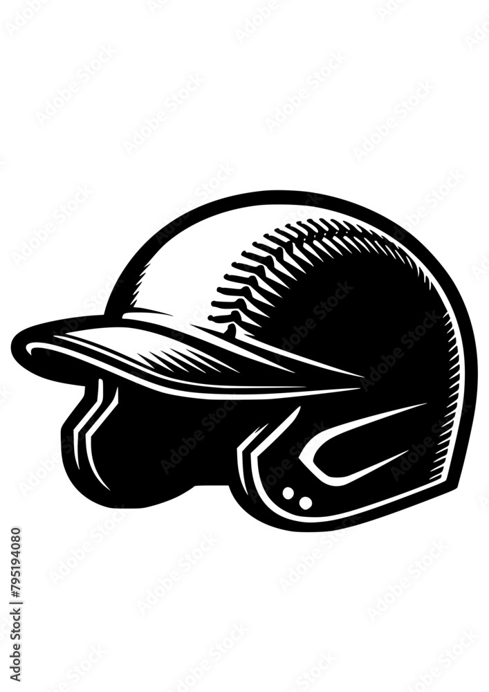 Baseball equipment SVG, Baseball bat SVG, Baseball helmet SVG, Baseball ...