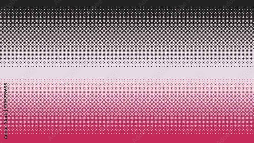Animated pixel art color gradient. Looping animation of dithering ...