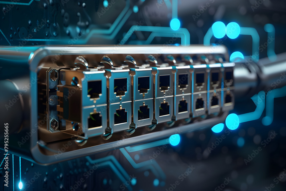 Celebrating Connectivity: A Detailed and Aesthetic Representation of an ...