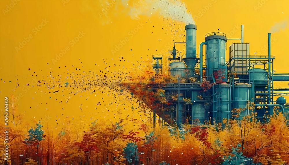 Automated Conversion Funnel, image of a funnel-shaped machine with AI ...