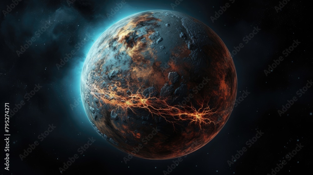 Terraforming or destroying the Earth. The planet is destroyed and ...