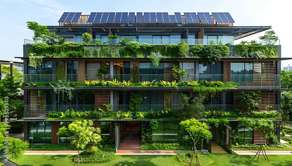 Capture the essence of sustainable architecture with a green building ...