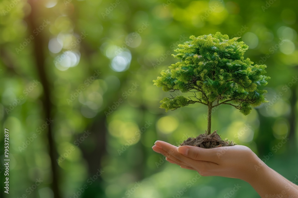 Planting trees with volunteer families for eco-friendly and corporate ...