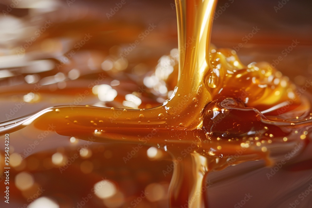 Lose yourself in the luxurious depths of liquid caramel, its rich ...