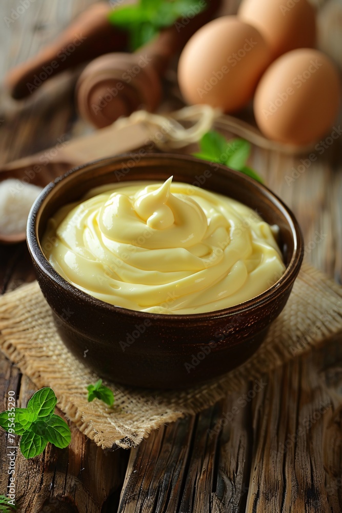 Surrender to the delicate texture of liquid mayonnaise, its creamy ...