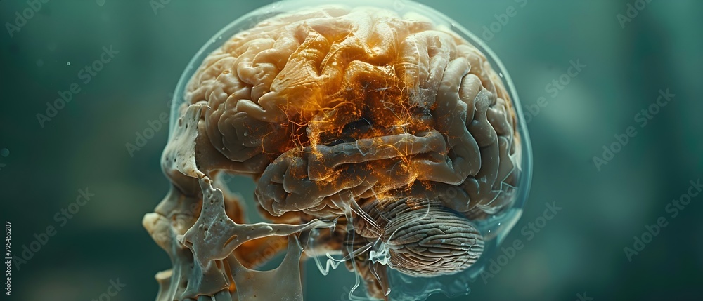 Brain damage in stroke patient reveals modern diagnostics and ...