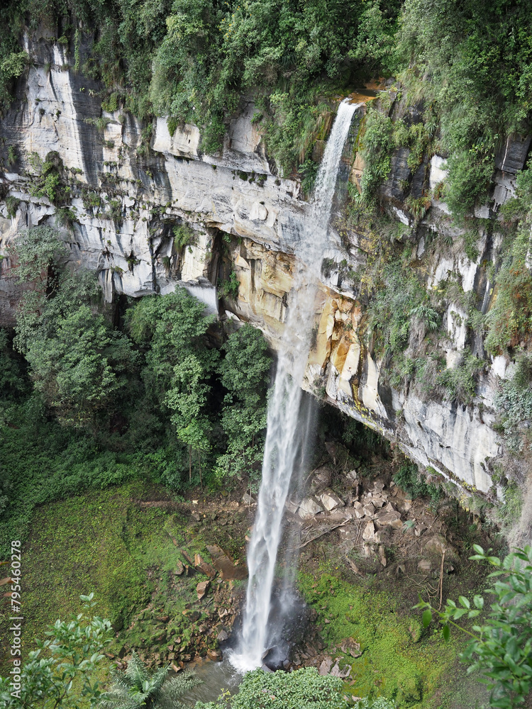 Yumbilla Falls. Peru. Yumbilla Falls is a waterfall located in the ...