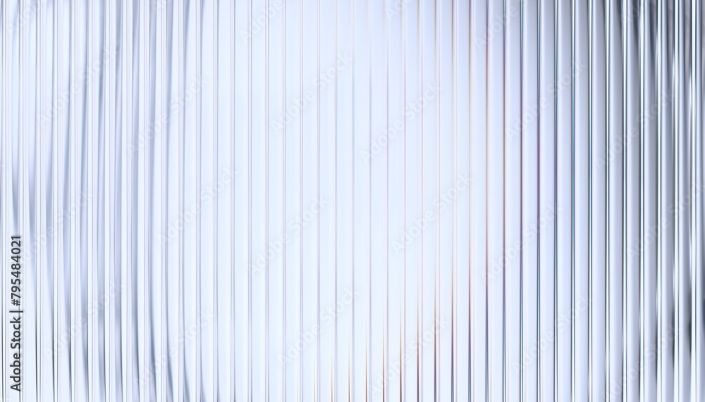 Abstract background design with reeded glass effect, 3d render Stock ...