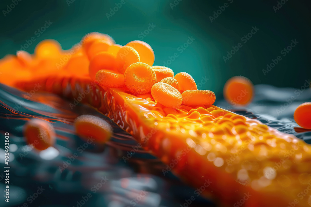 Our visual depiction of cholesterol buildup offers a clear view of how ...