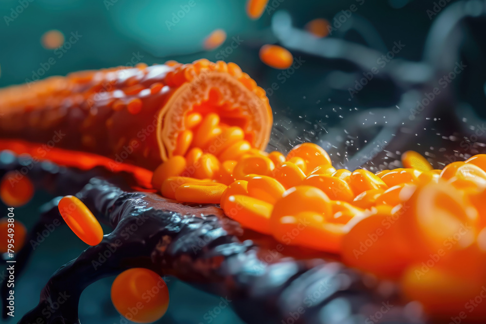 See how cholesterol deposits affect blood flow and artery health in our ...