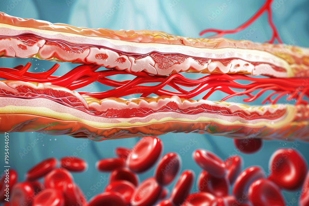 Educate yourself on artery health with our visual comparison of a ...