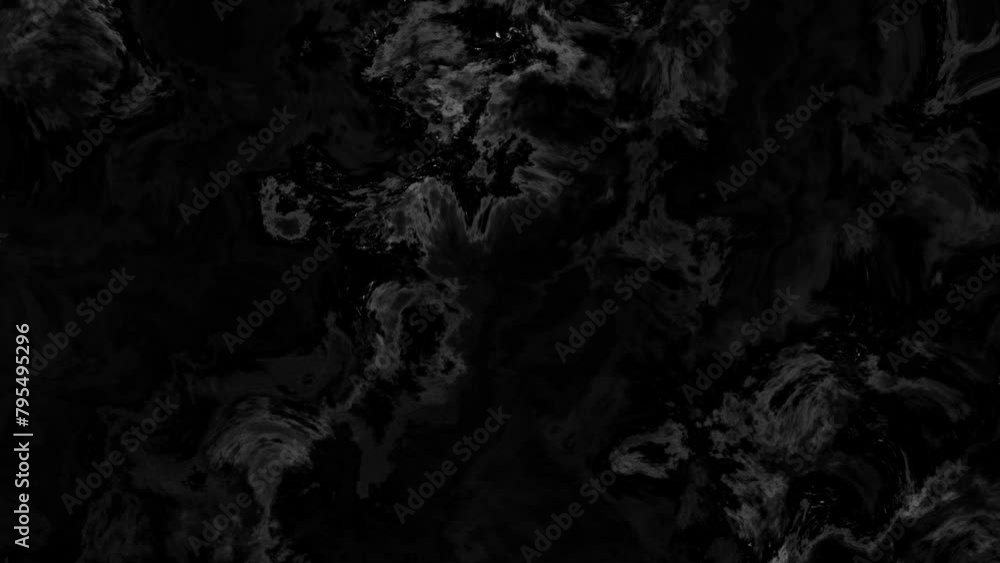 Scary dark horror splashed monochrome background stop motion moving ...