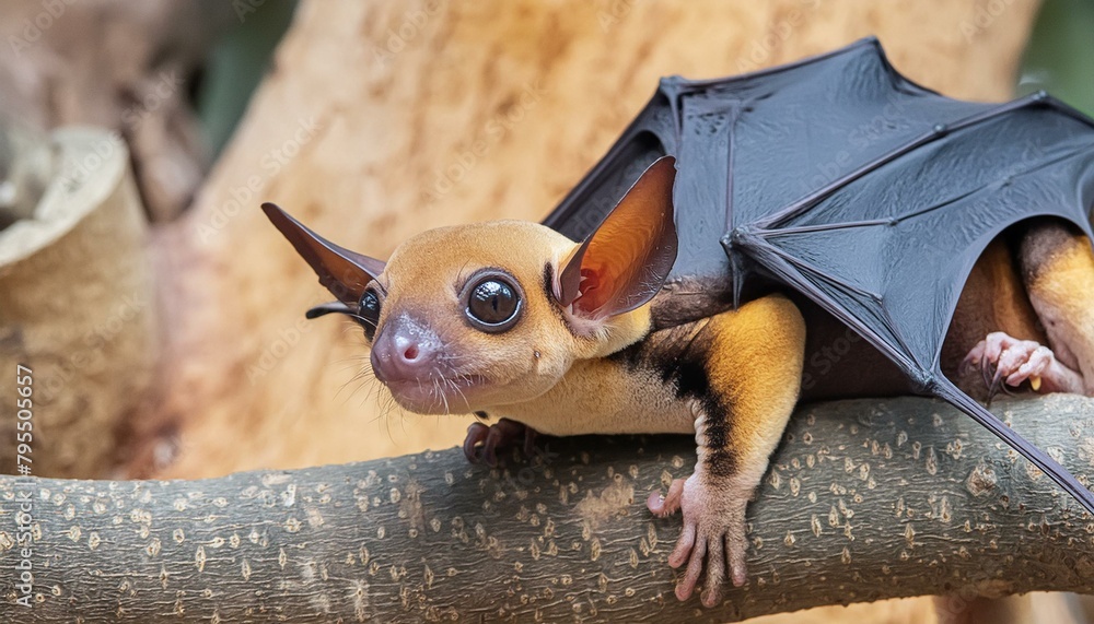 The Batformer: A Super Buff Creature Blending Bat and Gecko Features ...