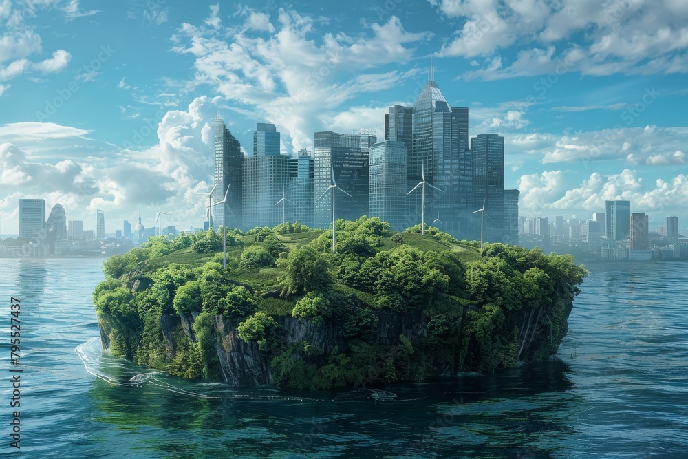 implement global warming preventive measures, ensuring a sustainable ...