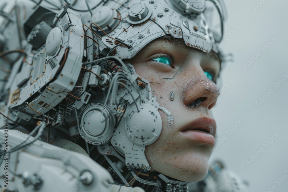 Cybernetic human hybrids in an alternate reality where humans and ...