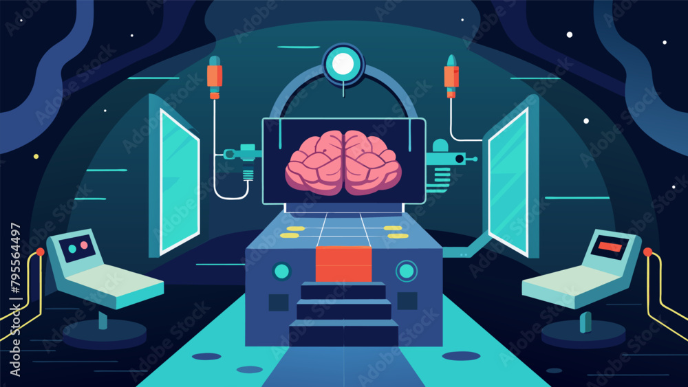 An underground bunker turned into a brain optimization training center ...