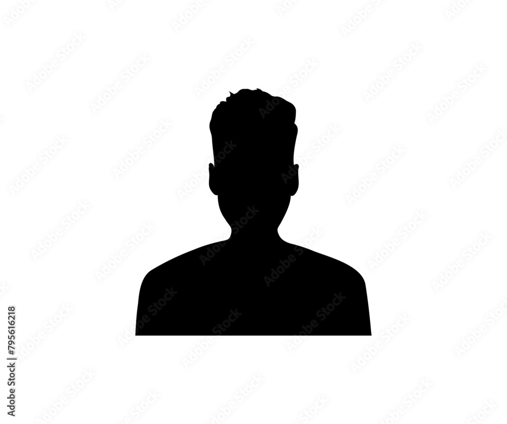 Avatar icon. Profile icon. Male avatar user profile icon vector design ...