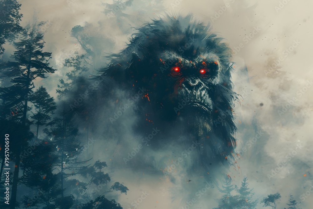 Shugo Monkey a Mischievous and Violent Demon Like Creature from ...