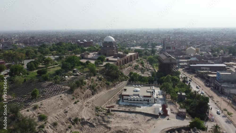 Ariel View of Tomb of Hazrat Shah Rukn-e-Alam in Multan The City Of ...