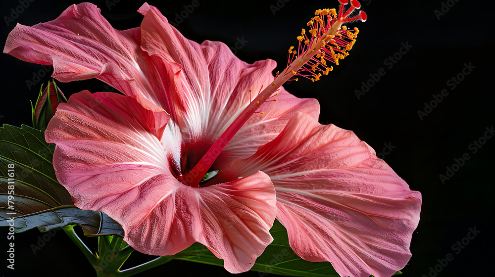 a vibrant pink hibiscus flower in full bloom. Let’s delve into the ...