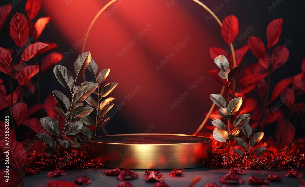 Celebrating success, podium award sign, symbolizing achievement ...