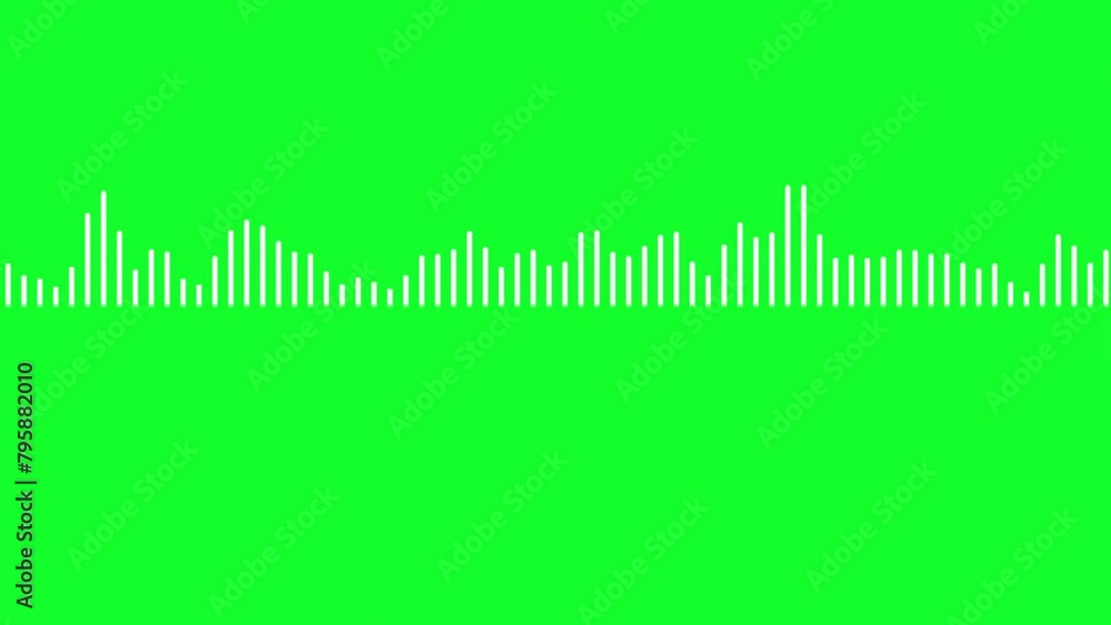 Equalizer waves animation. Sound waves, Sound Vibrations Animation ...