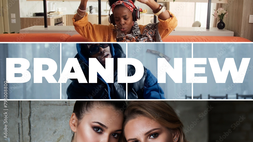 Creative Split Screen Intro Stock Template | Adobe Stock