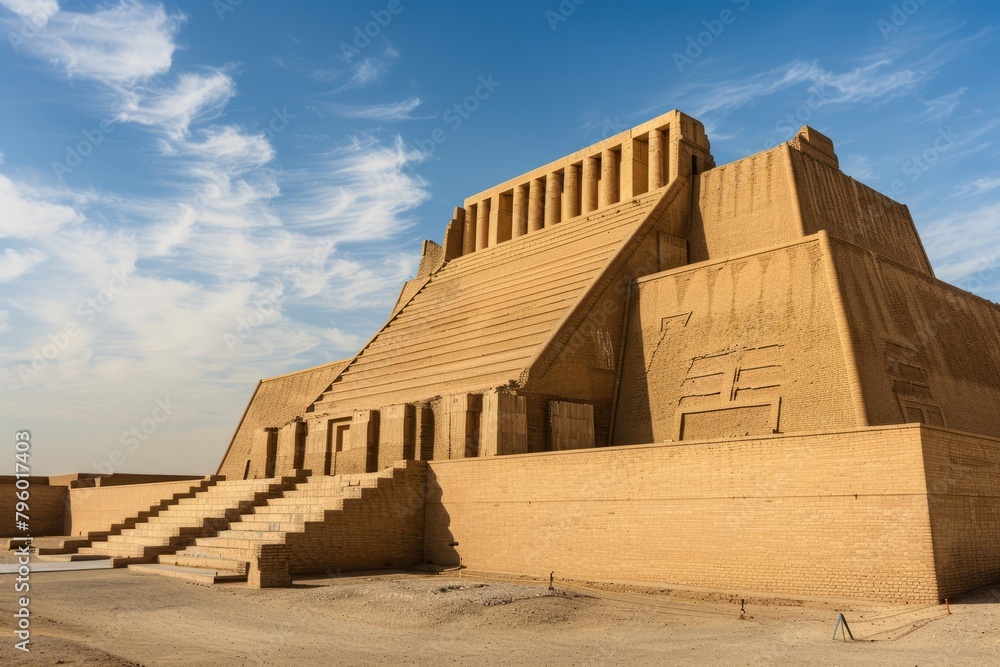 Journey to the heart of an ancient city, where towering ziggurats and ...