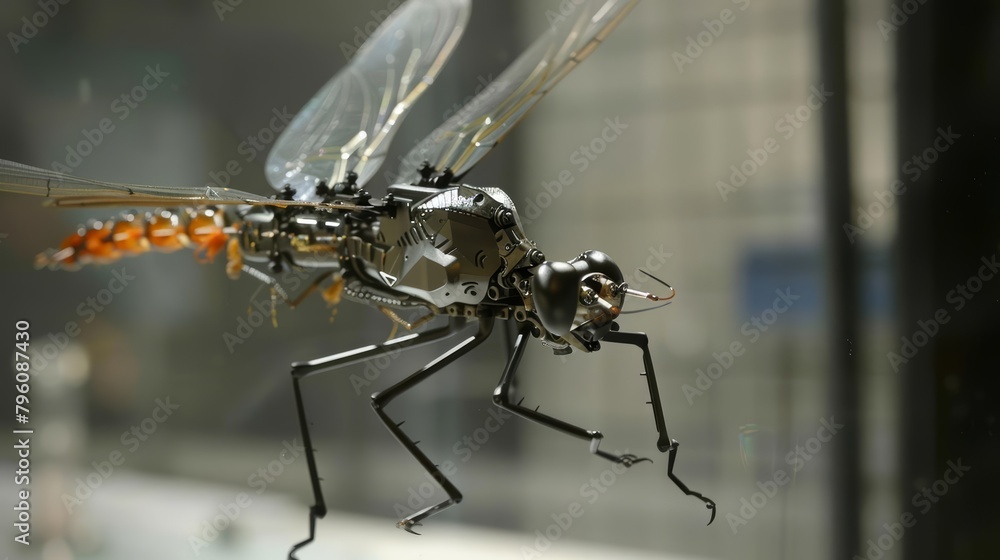 In a cuttingedge robotics lab, engineers unveil an insect robot ...