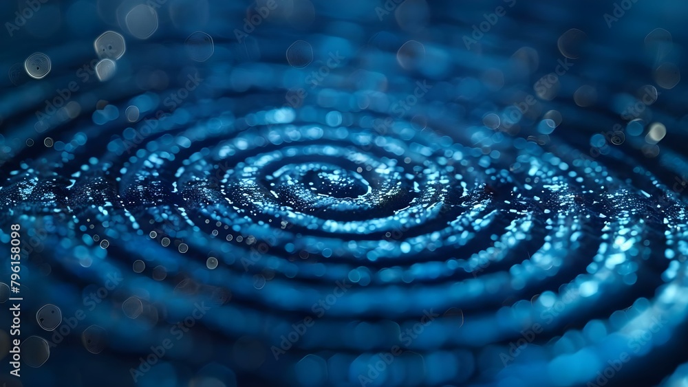 Forensic Investigation: Utilizing Fingerprint Identification. Concept ...