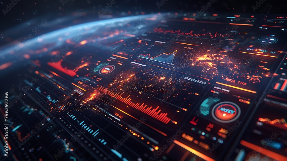 Visualize an interactive dashboard used by disaster response teams ...