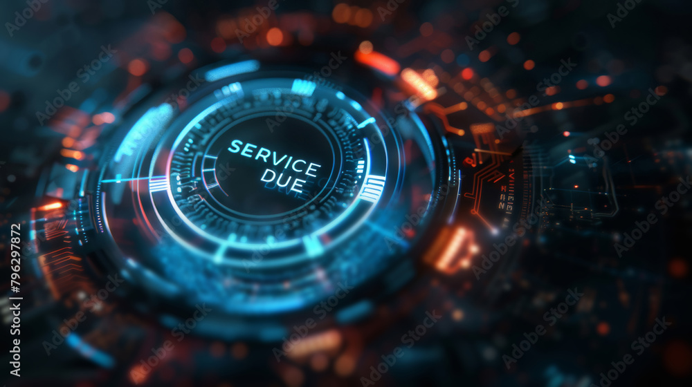 Futuristic, cpu and tech for robotics, mechanics and engineering for ...