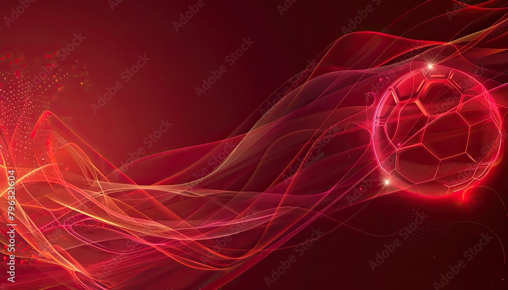 vector of soccer background. football wallpaper with light trail and ...